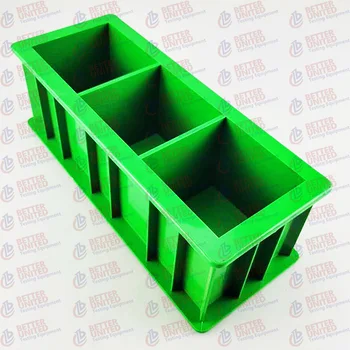 50mm Cube Plastic Three Gang Cube Cement Mortar Mould - Buy Cement ...