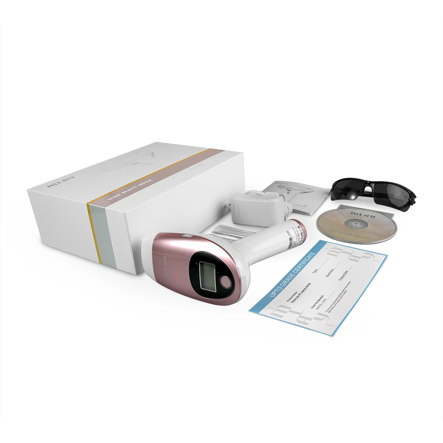 Mlay T3 Ipl Machine Portable Home Laser Hair Removal Device 500,000 ...