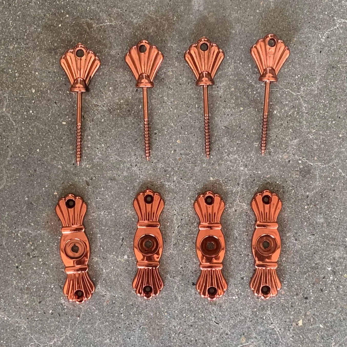 CASKET HARDWARE FUNERAL CASKET COFFIN FITTINGS SCREW BRACKET 6 ...