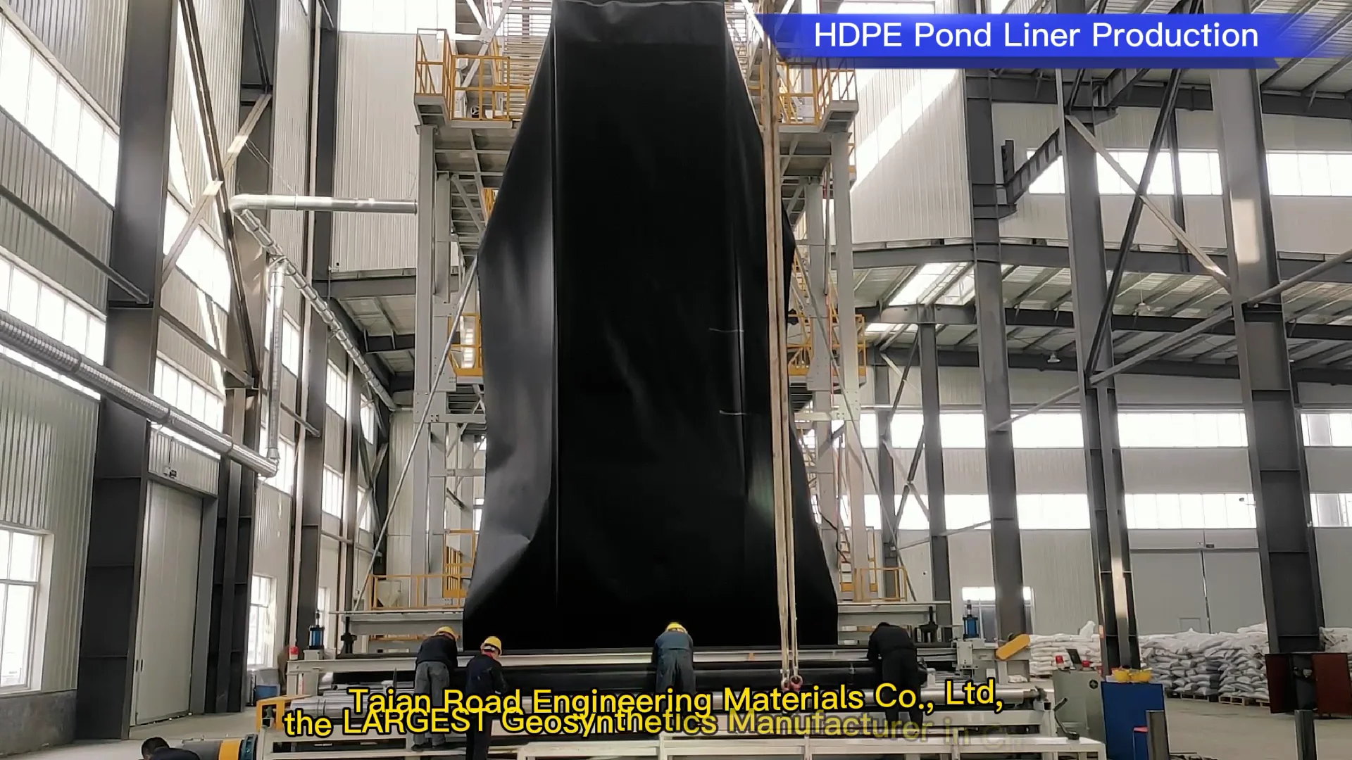 Astm Standard Fish Shrimp Farm Pond Liner Hdpe Geomembrane 0.5mm 0.7mm 1.5mm Geomembranes ...