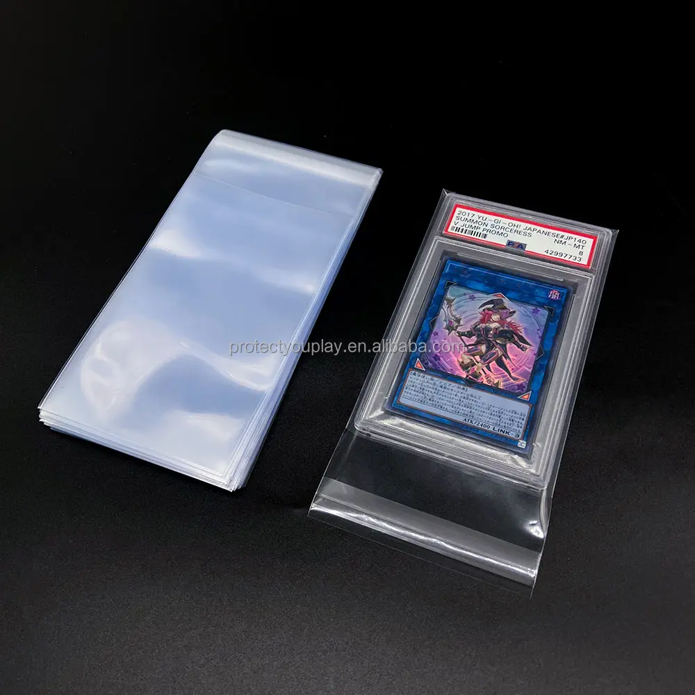 2mil Crystal Clear Poly Resealable Graded Card Sleeves - Buy Grading ...