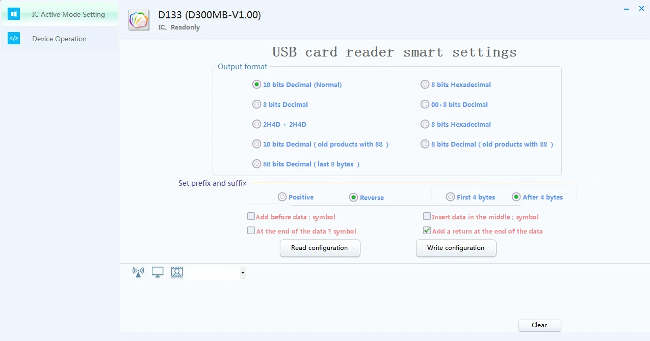 ZD300MWAPLUS Desktop IC CPU Card Encoder for Access Control