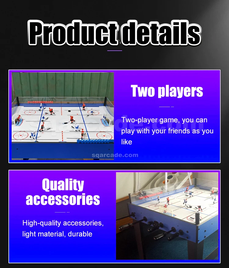 Custom Art Appearance Bubble Hockey Table - Ultimate Arcade