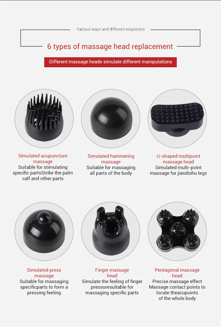 New Cordless Electric Full Body Rechargeable Handheld Electric Body ...