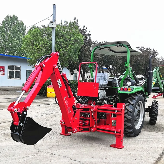 Hydraulic Backhoe Machine /tractor Mounted 3 Point Hitch Backhoe ...