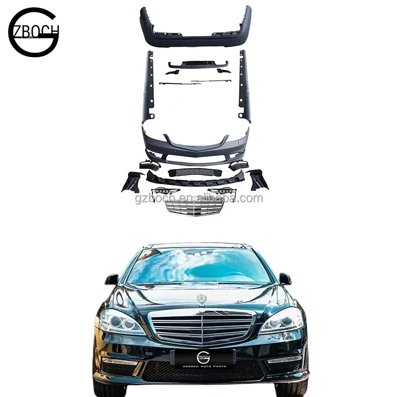 W221 front bumper store