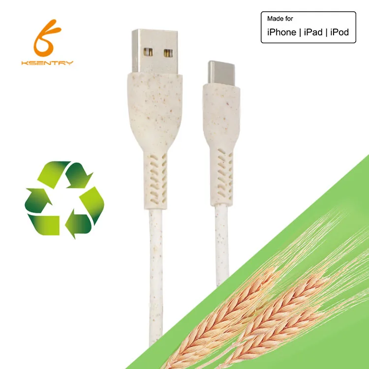 Eco-friendly USB Cables - Biodegradable and Versatile