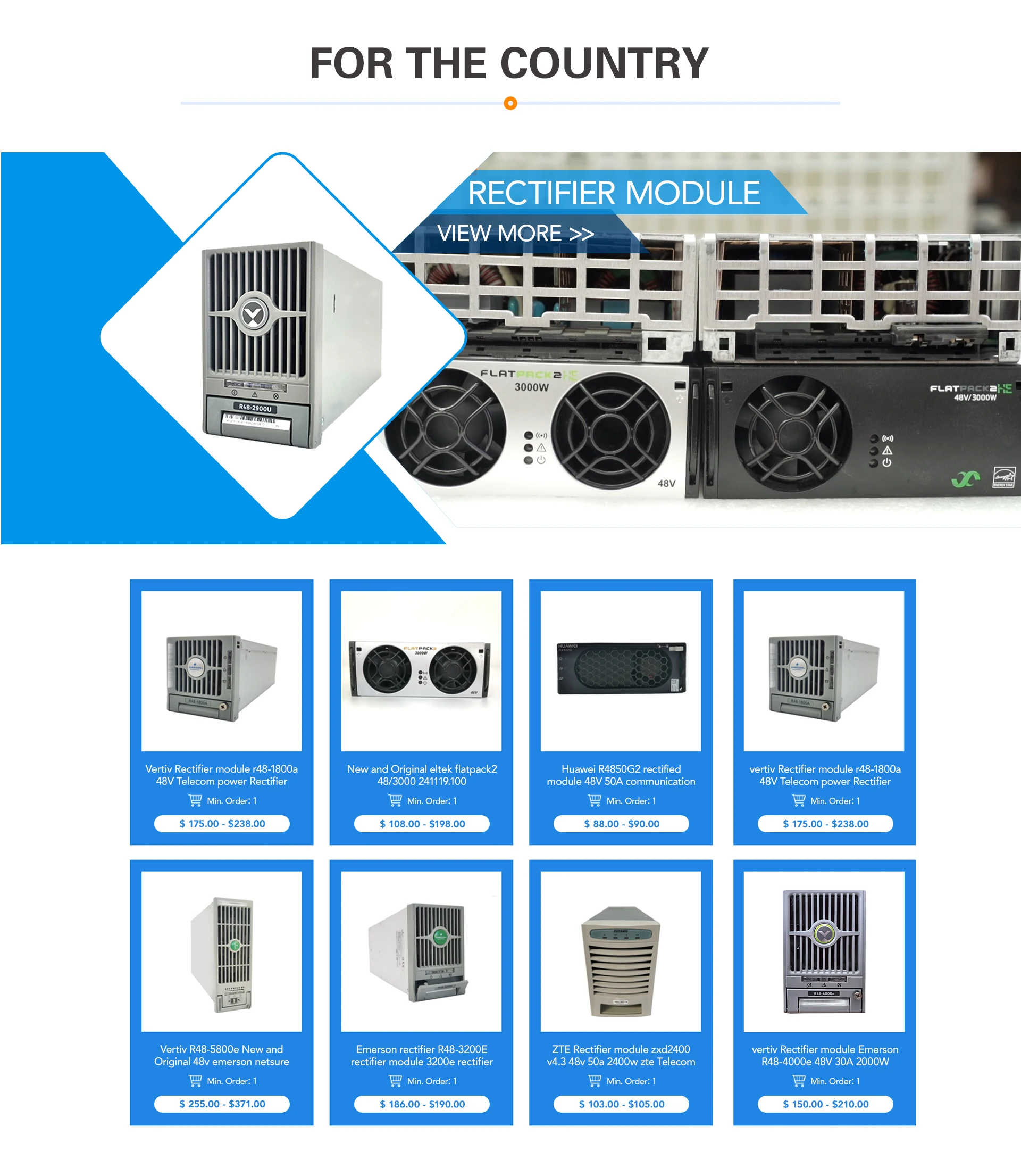 Baoding Songli Communication Engineering Co., Ltd. - Rectifier Module ...