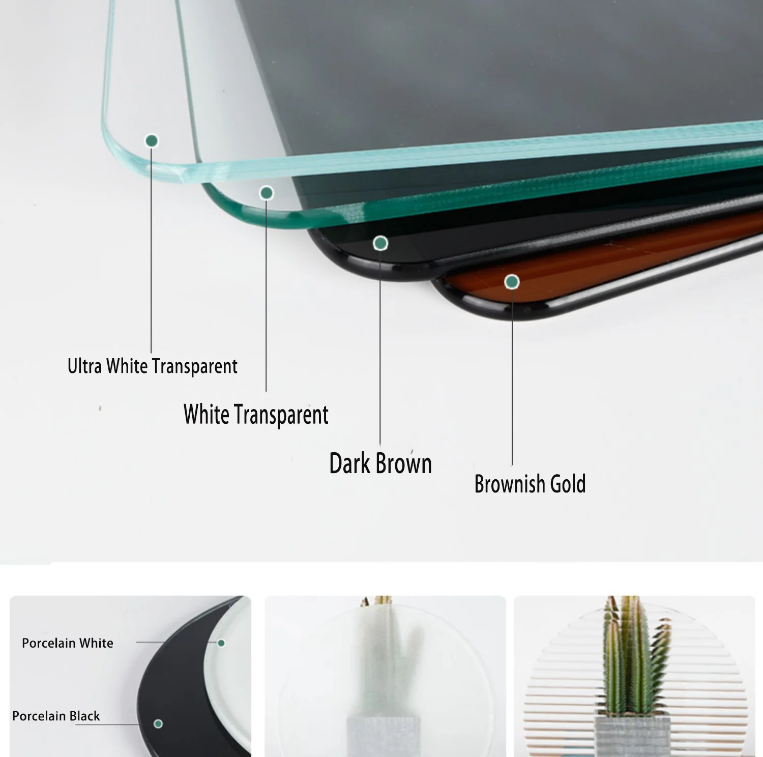 25mm Thick Low Iron Toughened Beveleld Glass Toughened Curved Glass For ...