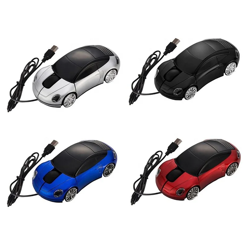 Wired Car Shape Gaming Mouse Usb Interface Lighting Mini 3d Computer ...