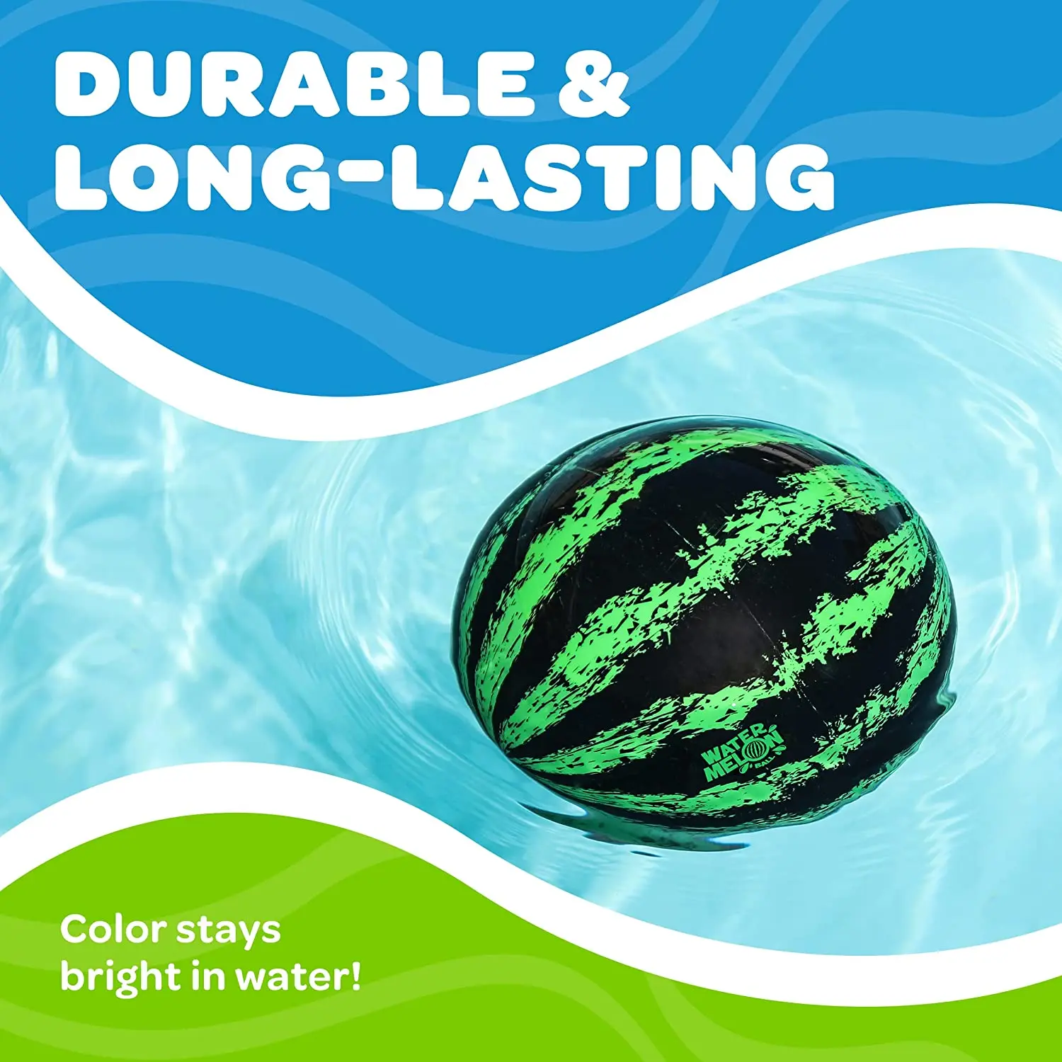 Watermelon Pool Ball Toys For Kids Fun Swimming Pool Games Diving And ...