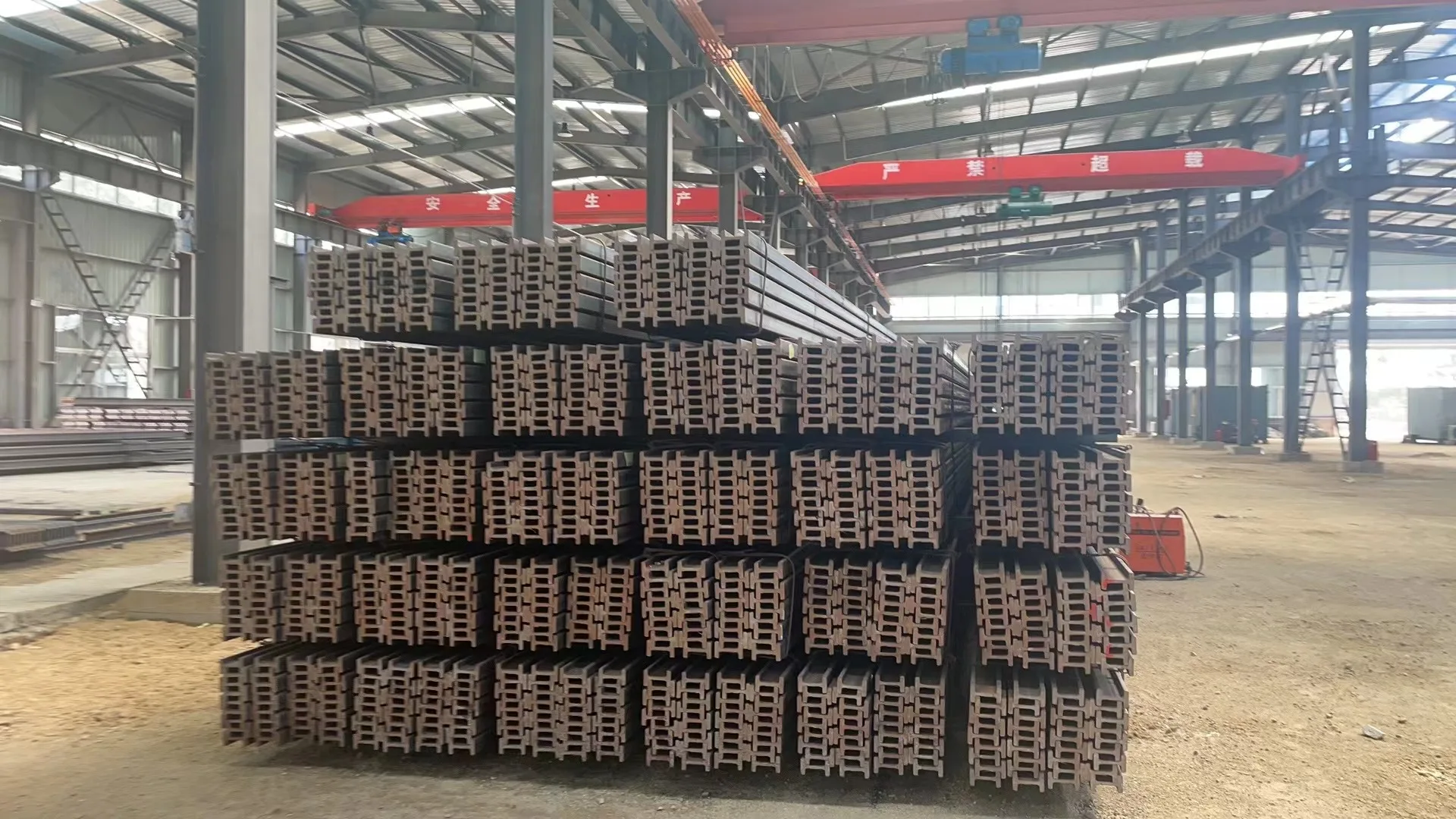 Forklift Section Forklift Beams Mast Beam for Crane