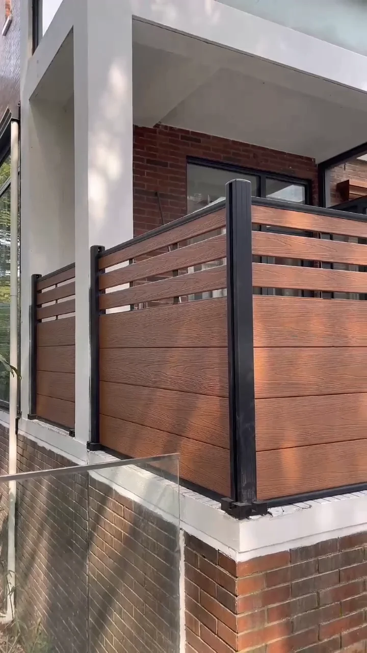 Fire Proof Garden Decor Slat Wood Plastic Composite Lattice Slated ...