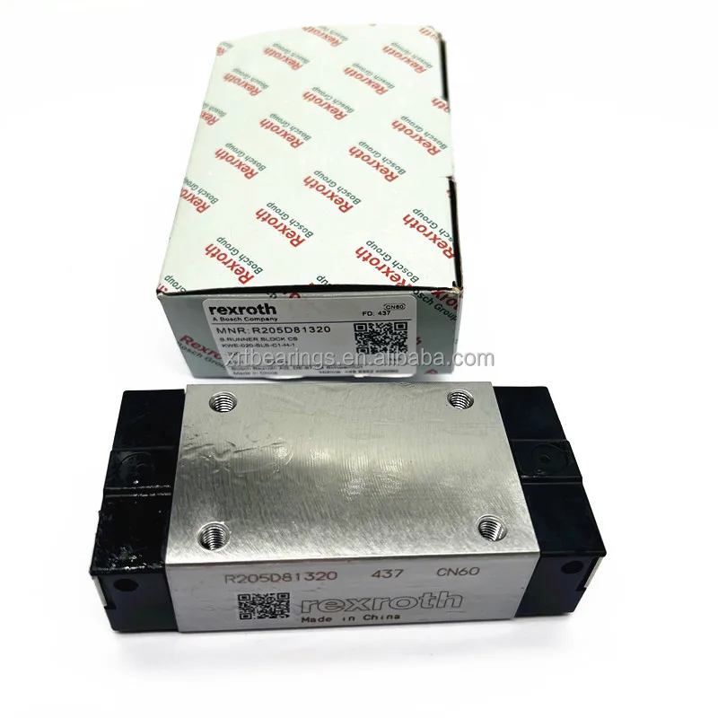 Original Rexroth Linear Guideway R205d12420 Linear Ball Runner Bearing ...