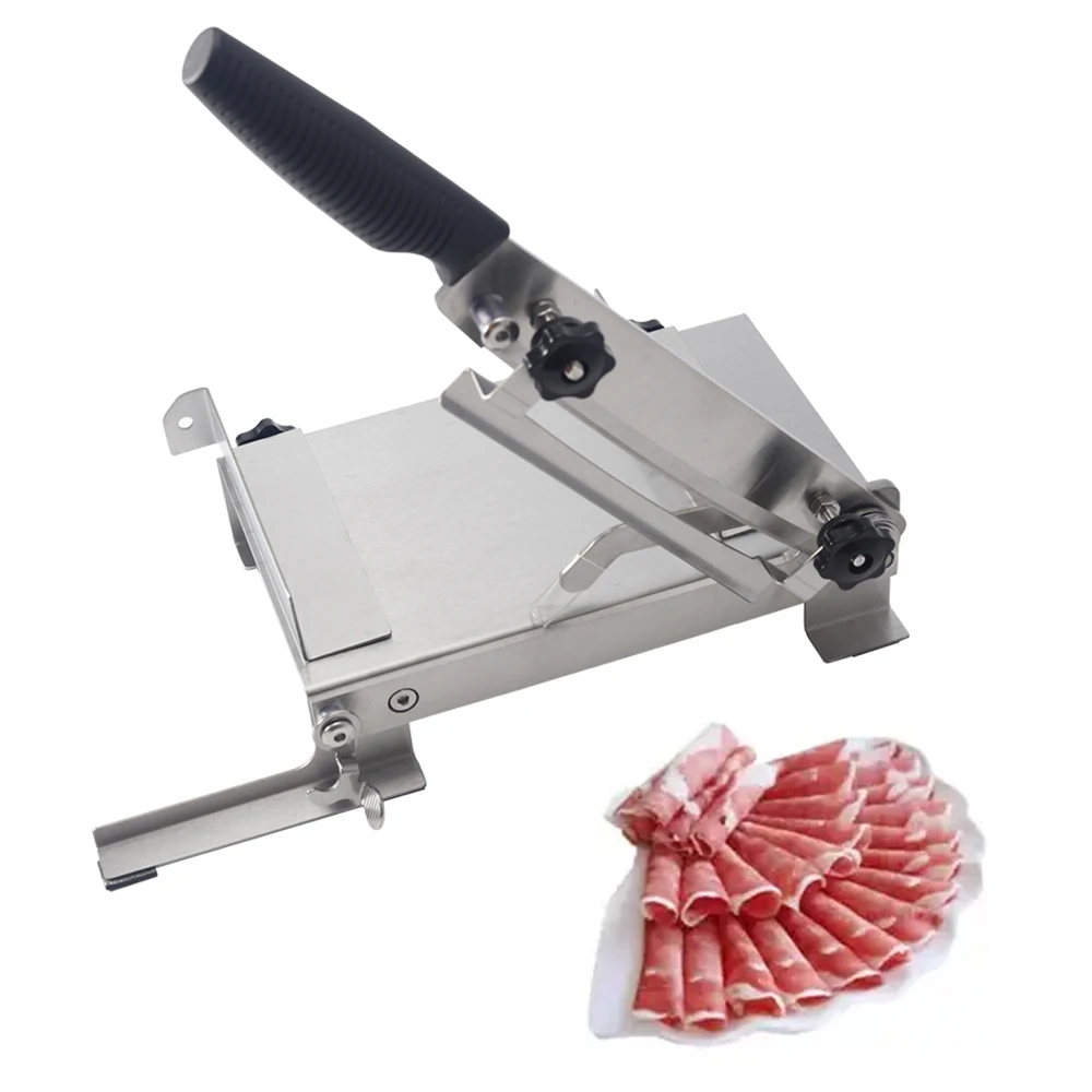 Wholesale Stainless Steel Mini Manual Frozen Meat Slicer Cutter Machine ...
