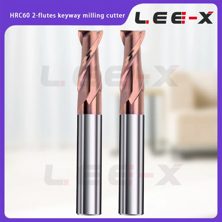 2 Flutes Hrc60 Cutting Milling Cutter 7.5mm End Mill Metal Cutter Cnc ...