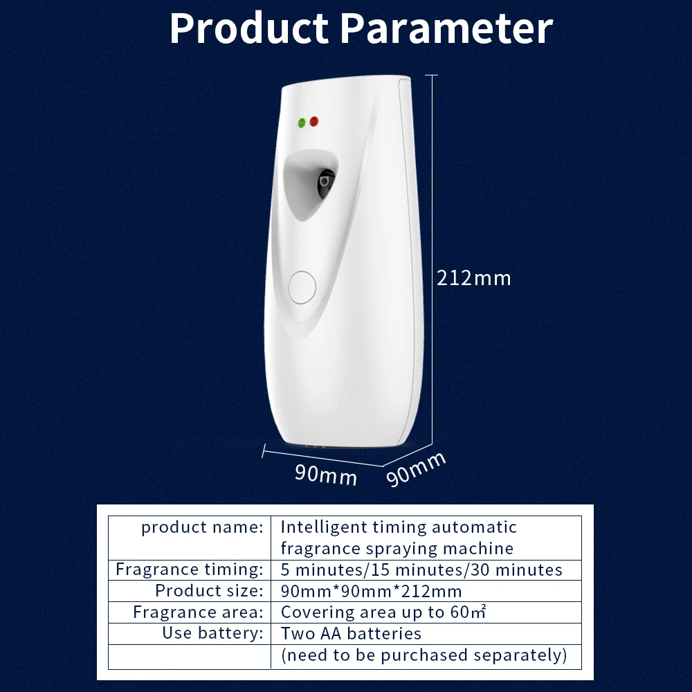 Toilet Battery Operated Aerosol Diffuser Machine - Fresh Scent