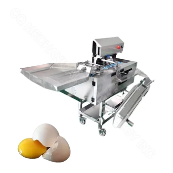 Stainless Steel Cracking Automatic Separation Yolk Separating Shell And Liquid Breaking Machine ...