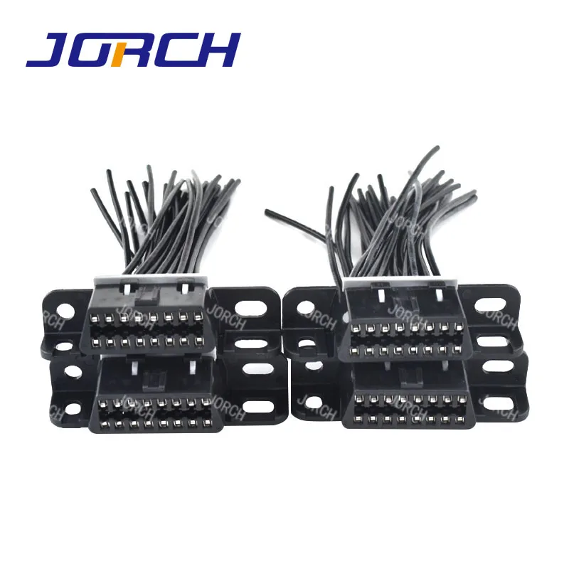 16 Pin 12110250 Female Electrical Wire Connector For Automotive Obd ...