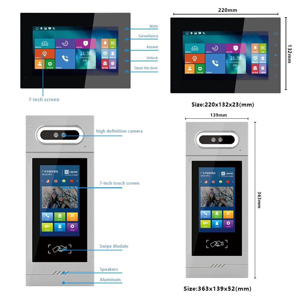 Ip Intercom Under Linux Operating System Video Intercom Ip Face ...
