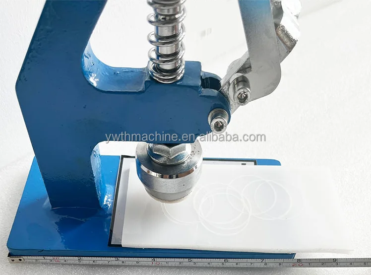 10cm2 Small Hand Pressure Circular Sample Cutter Fabric