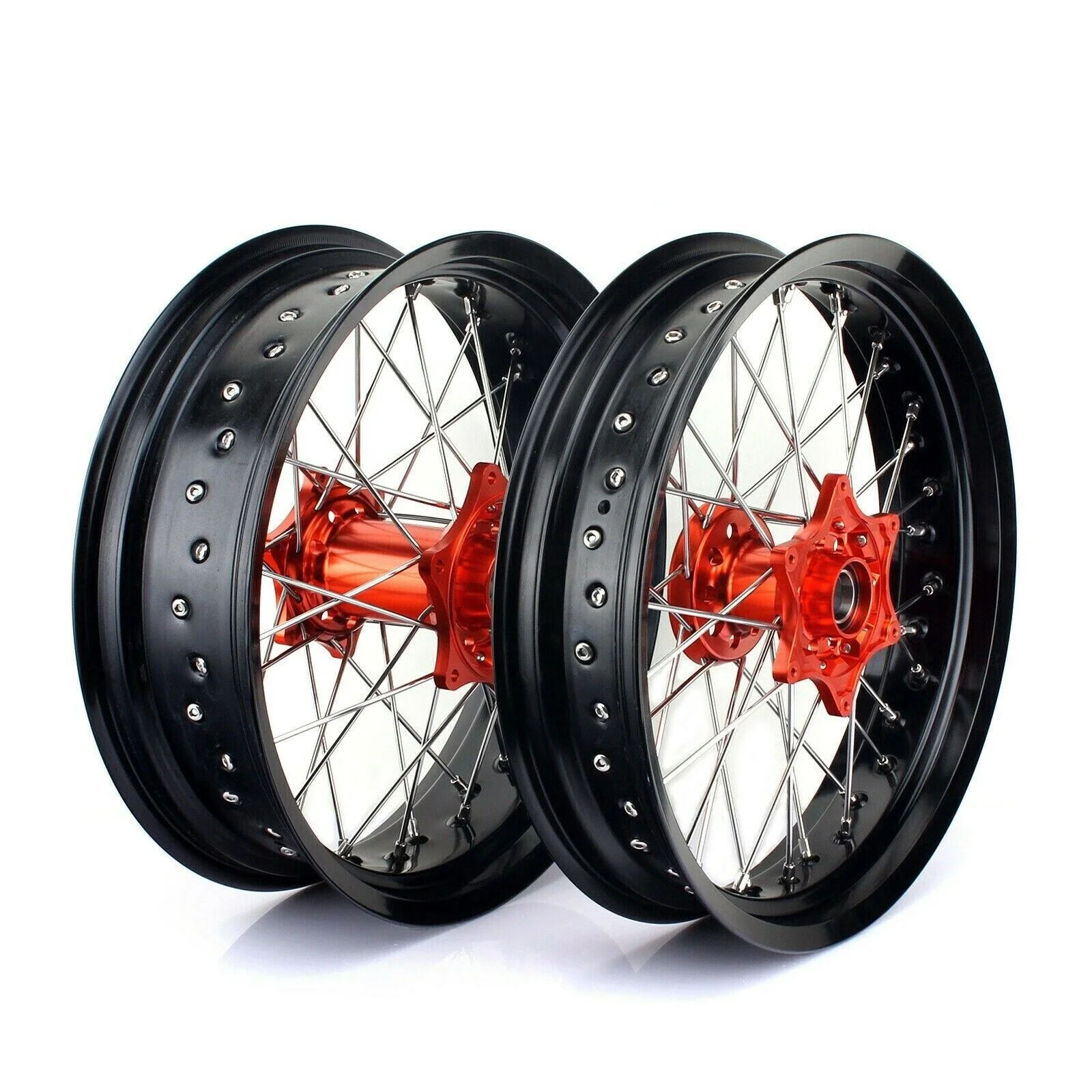 New Supermoto Wheels for SX SXF EXC 125-530 3.50x17" & 4.25x17"