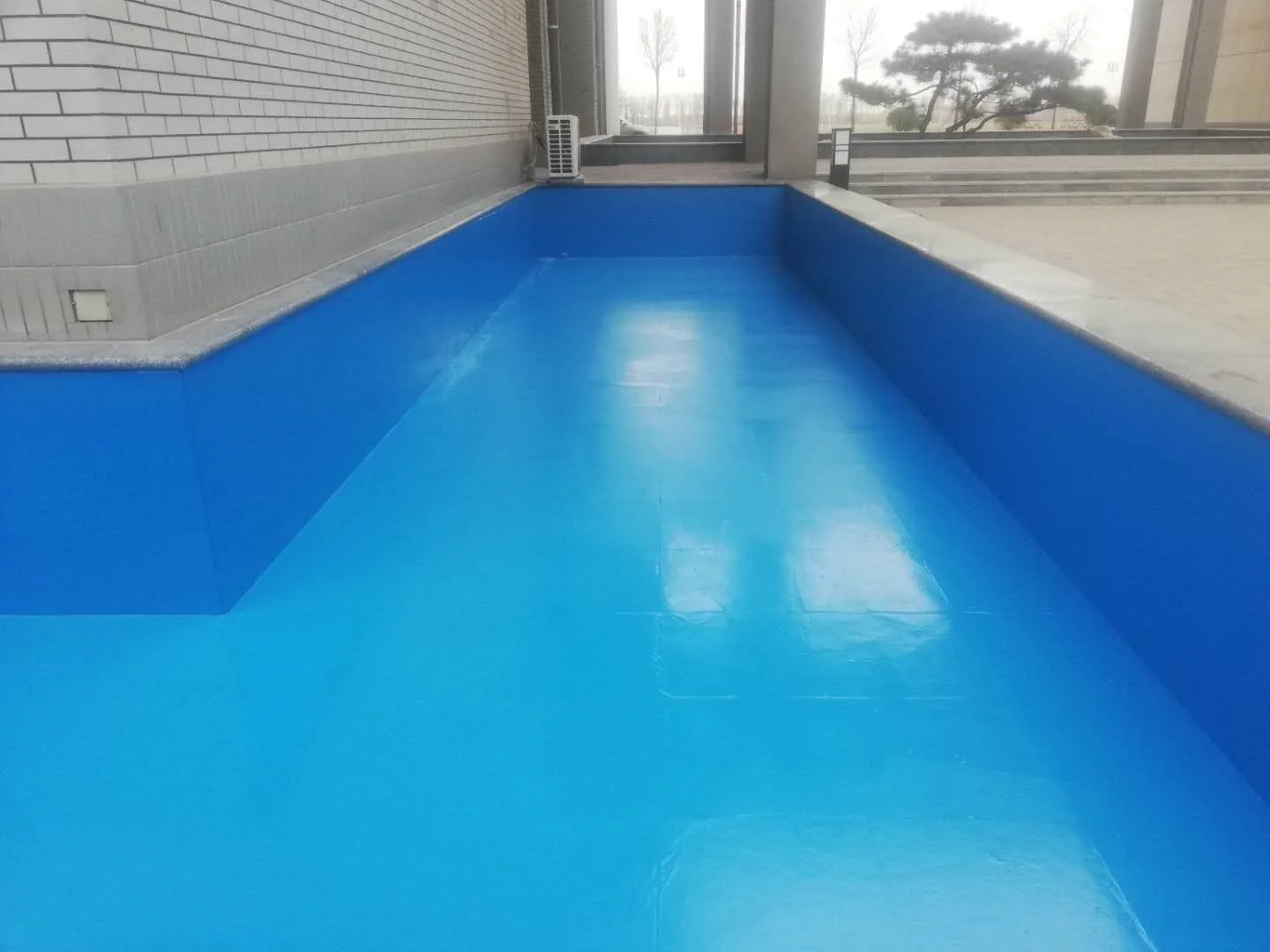 Swimming Pool Polyaspartic Polyurea for Concrete Substrate