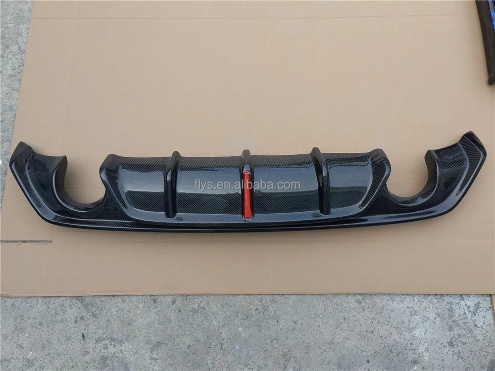 RAZZOR CONCEPT SPORT - Carbon Fiber LED Rear Diffuser for Infiniti Q50 Q60