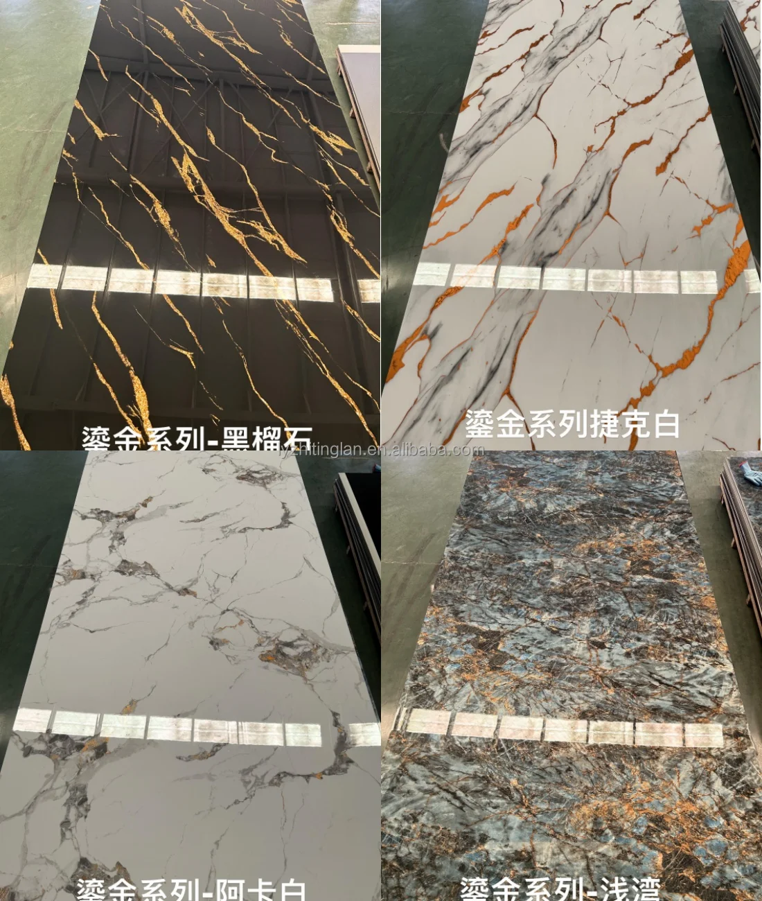 Customizable Pvc Wall Panels With Marble Stone Effects Soundproof and ...