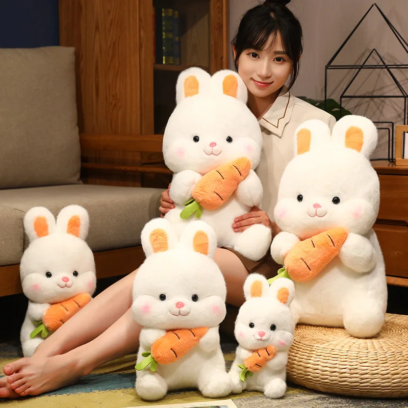 Custom Rabbit Plush Toy Cute Plush Rabbits Toy Stuffed Plush Rabbits ...