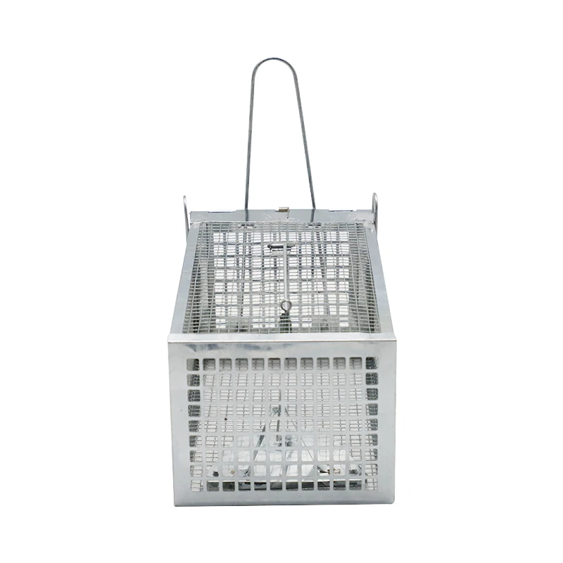 Small Metal Humane Mouse Trap Cage Galvanized Steel Humane Mouse Cage ...