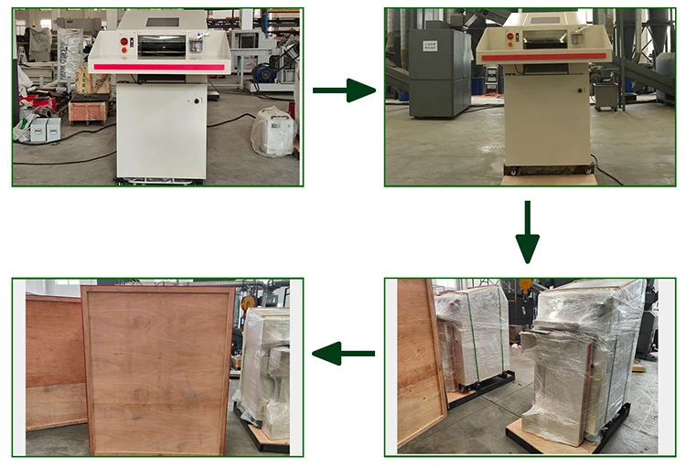 Heavy Duty Twin Shaft Paper Banknotes Books Shredder Machine With ...