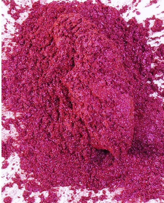 Magenta Pantone Color Food Grade Mica Powder Edible Luster Dust Pearl ...
