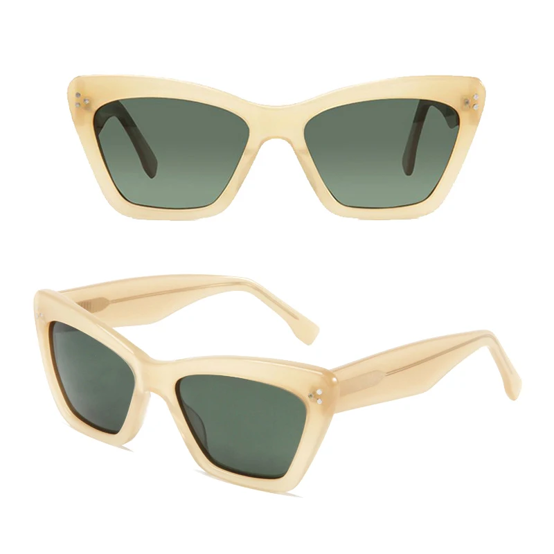 DL GLASSES 2024 Classic Triangle Cat Eye Eyewear Thick Acetate Lunettes ...