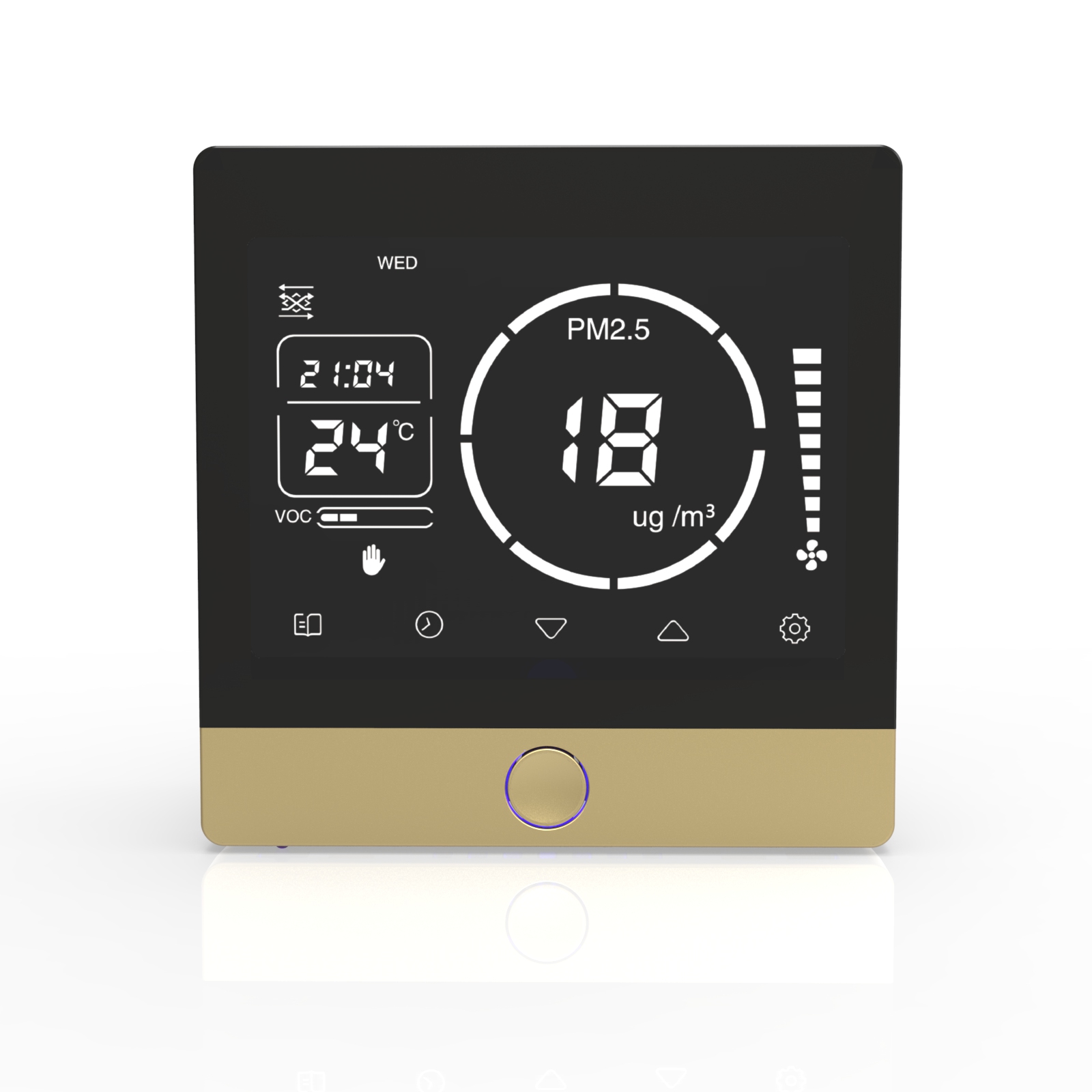 Mia Ventilation Hvac Systems Controller Board Pm2.5 Co2 Tvoc Humidity ...