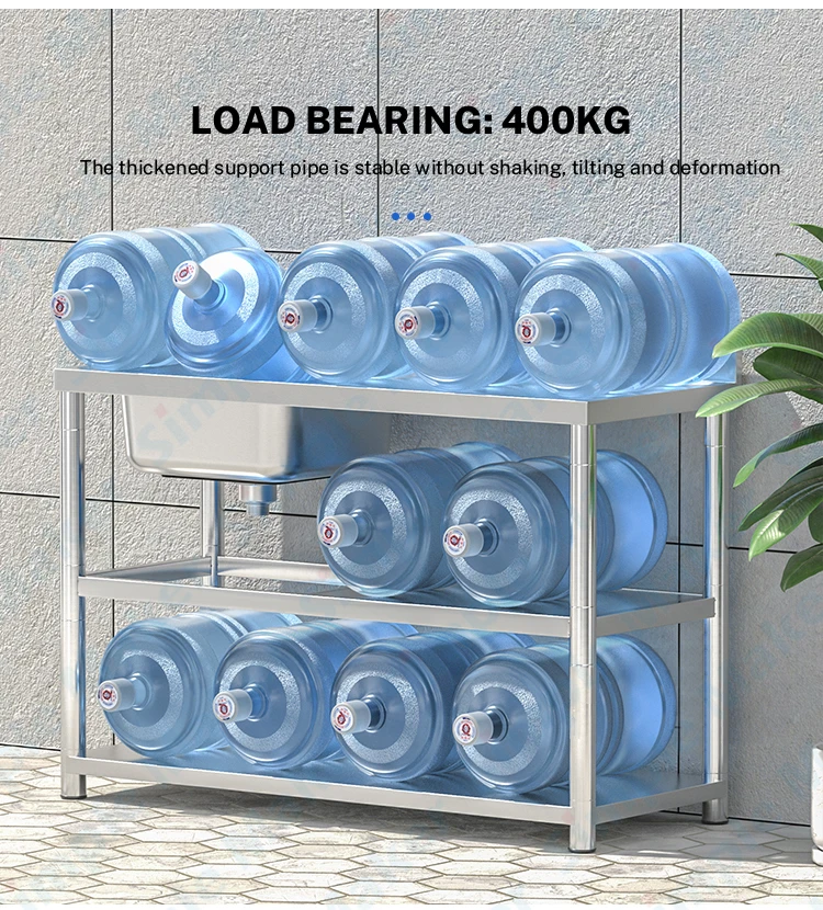 Stainless Steel Square Tube Stackable Serving Trolley Kitchen And ...
