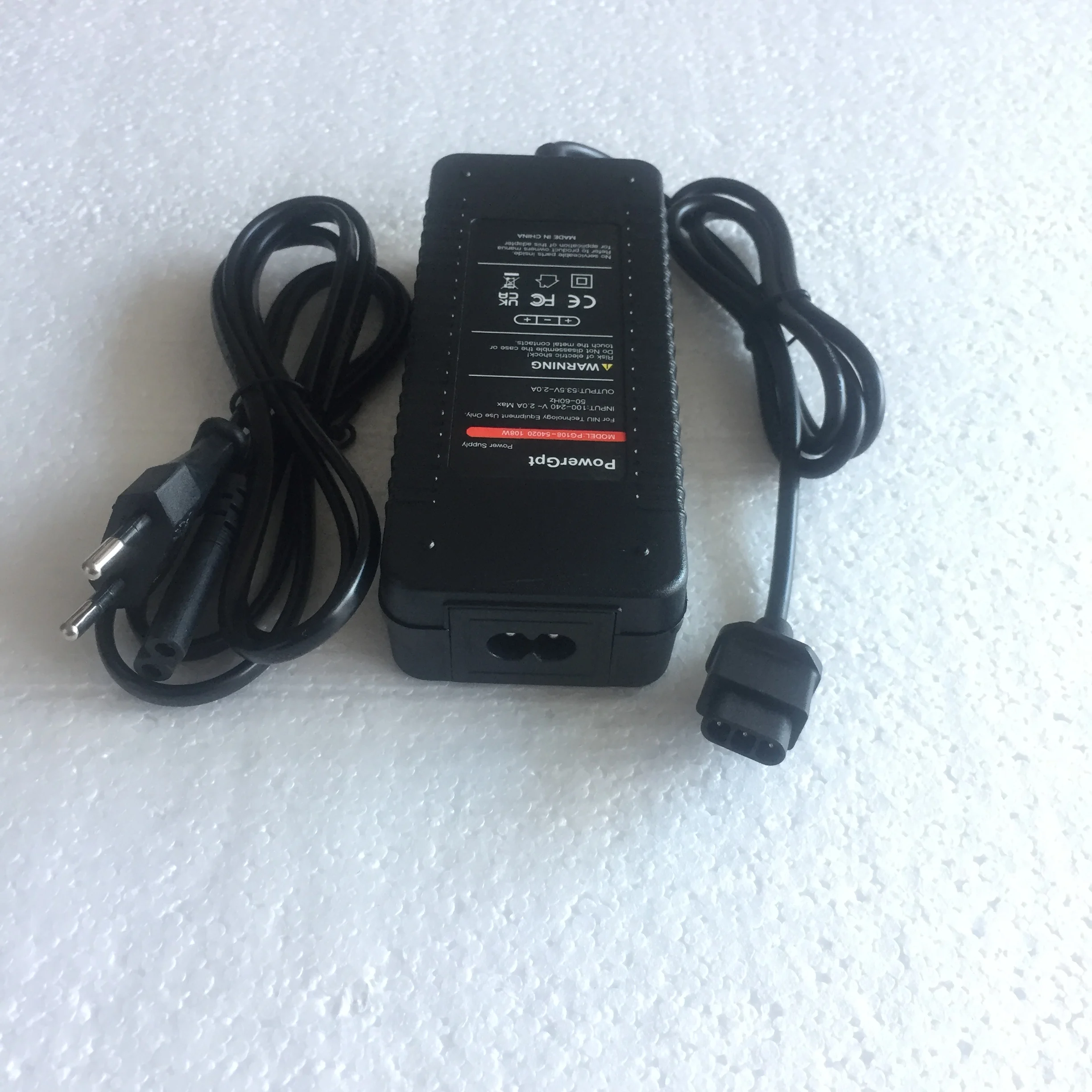 53.2V 1.5A Battery Charger for Niu Model Electric Scooter