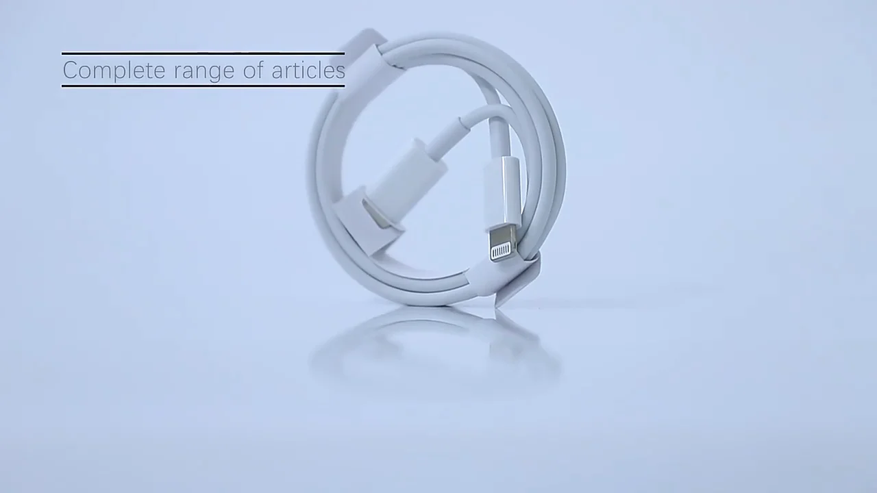 Pd 20w 3a Foxconn Charger Cabel Type-c 1m 2m Original Lighting To Tipo ...