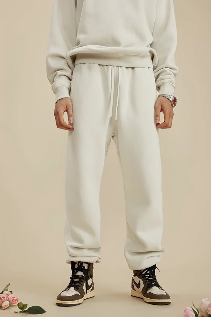 Custom Logo Men Stacked Joggers With Pocket Stacked Sweat Pants ...