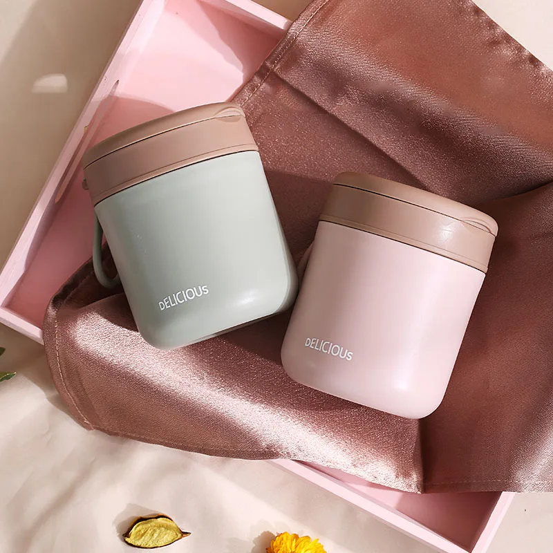 304 Stainless Steel Bento Thermos - Perfect for Outdoor Lunch