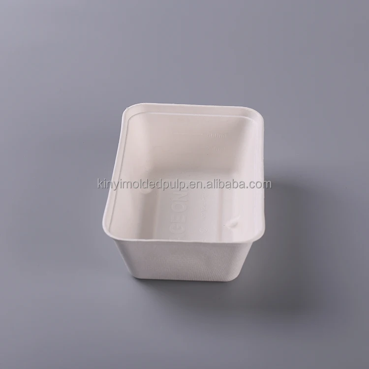 Custom Eco Friendly Sugarcane Fiber Mold Medical Packaging Container ...