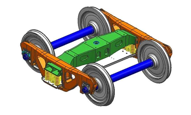 Cheap Price Urban Rail Transit Bogie for Railway Equipment - Customized ...