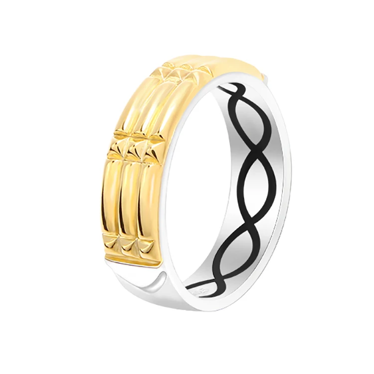 Atlantis Ring - 925 Sterling Silver, Gold Plated Wholesale