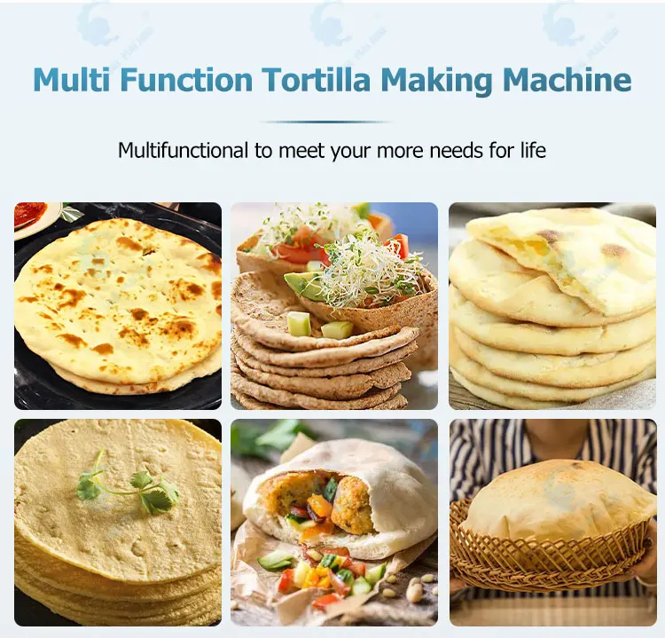 Pakistan Roti Paratha Lebanese Pita Bread Machine Maker