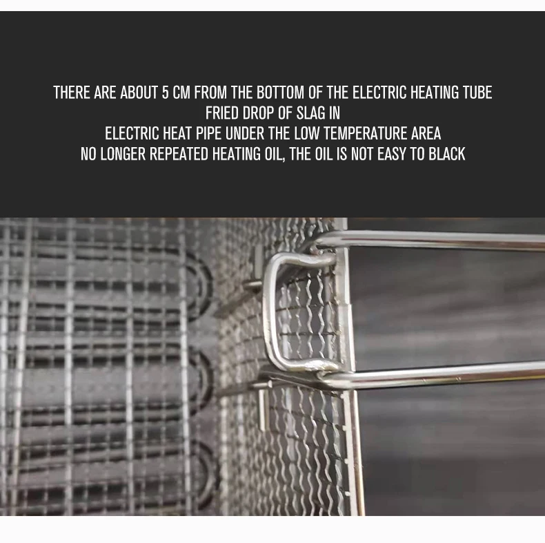 6 L Double Fried Commercial Electric Furnace Blast Furnace Automatic ...