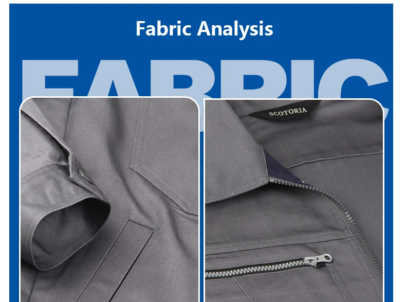 Reflective Work Uniform Factory Safety Long Sleeves Working Clothes ...