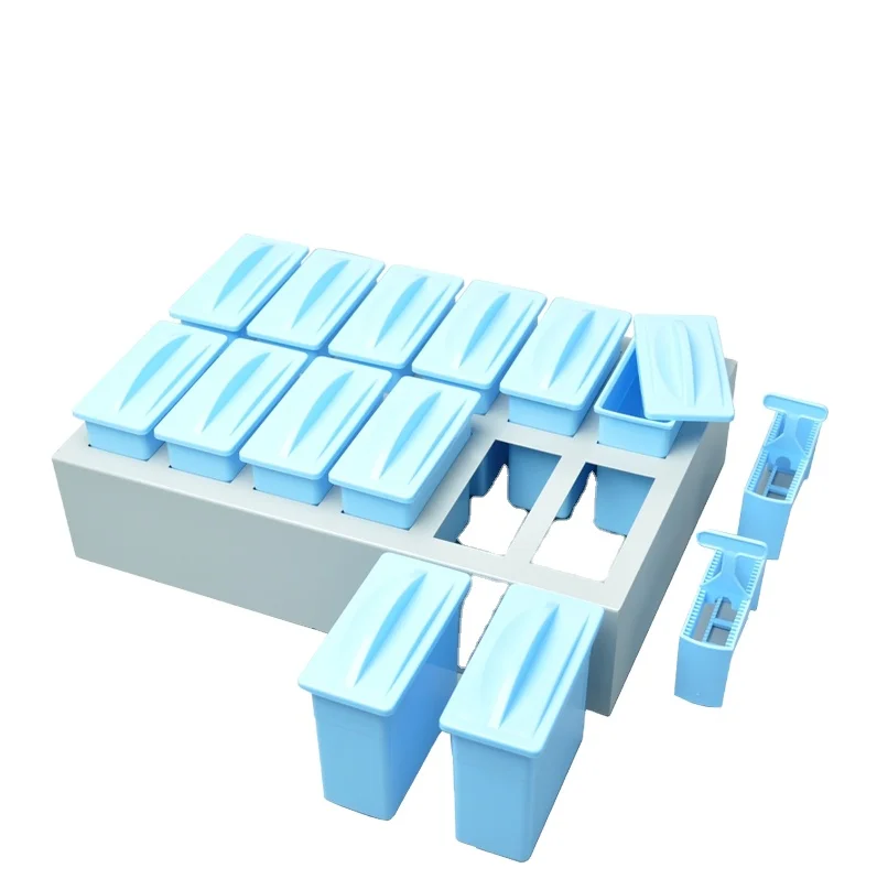 Laboratory immunohistochemistry plastic slide staining jar and staining ...