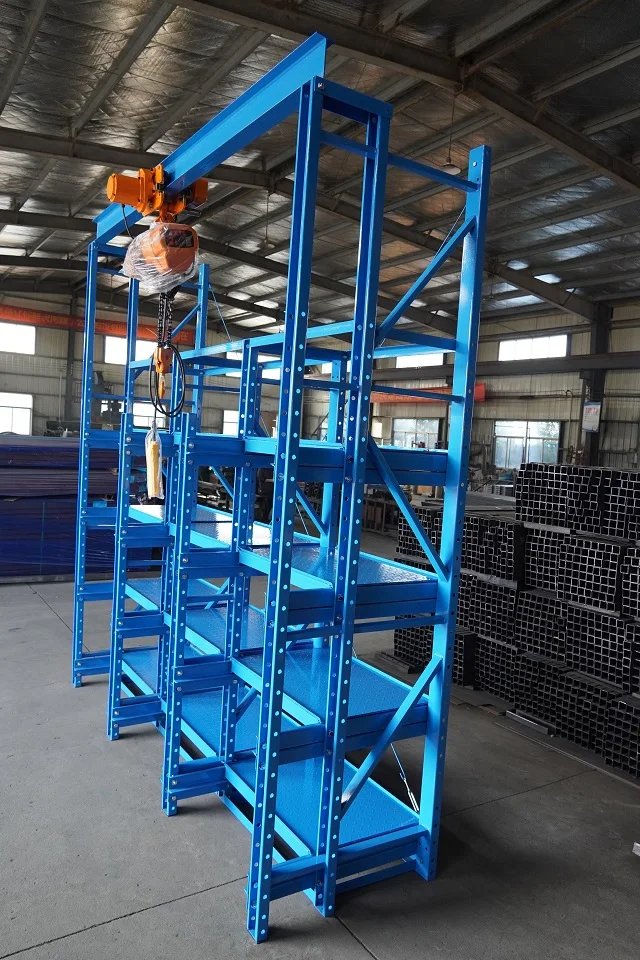 Custom Heavy-duty Warehouse Stacking Racks & Shelves Mold Rack Drawer ...