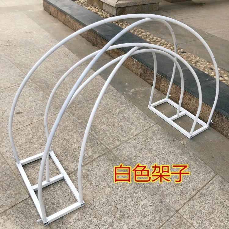 Arch Shape Gold Wrought Iron Walkway Stand For Wedding - Buy Luxury ...