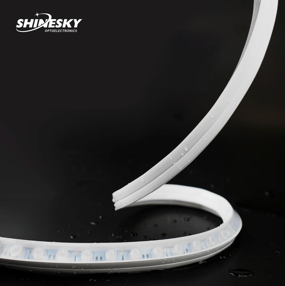 Waterproof Ip67 Silicone Led Neon Flex 15w/m Flexible Led Top Bend ...